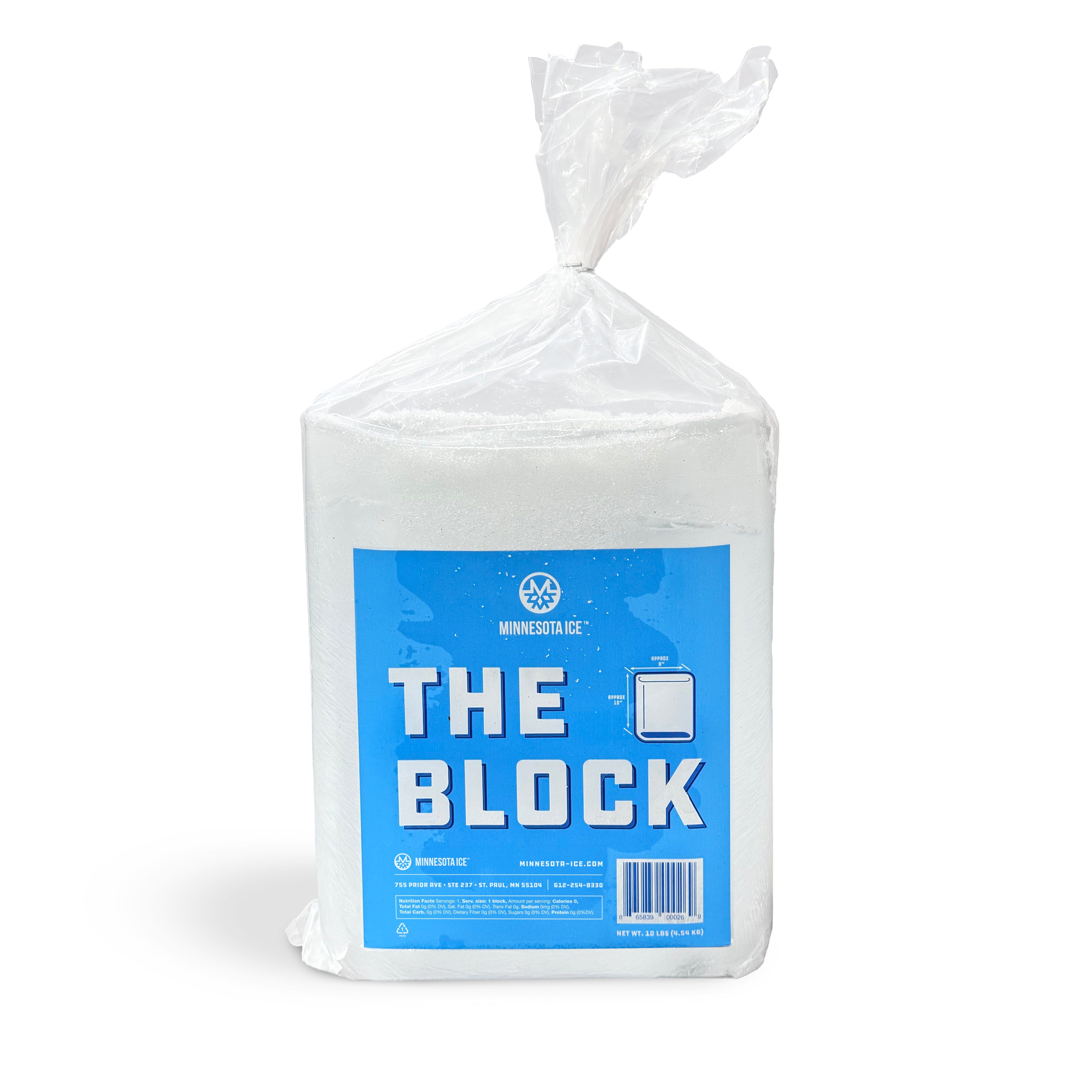 Block Ice - 10 LBS – Minnesota Ice